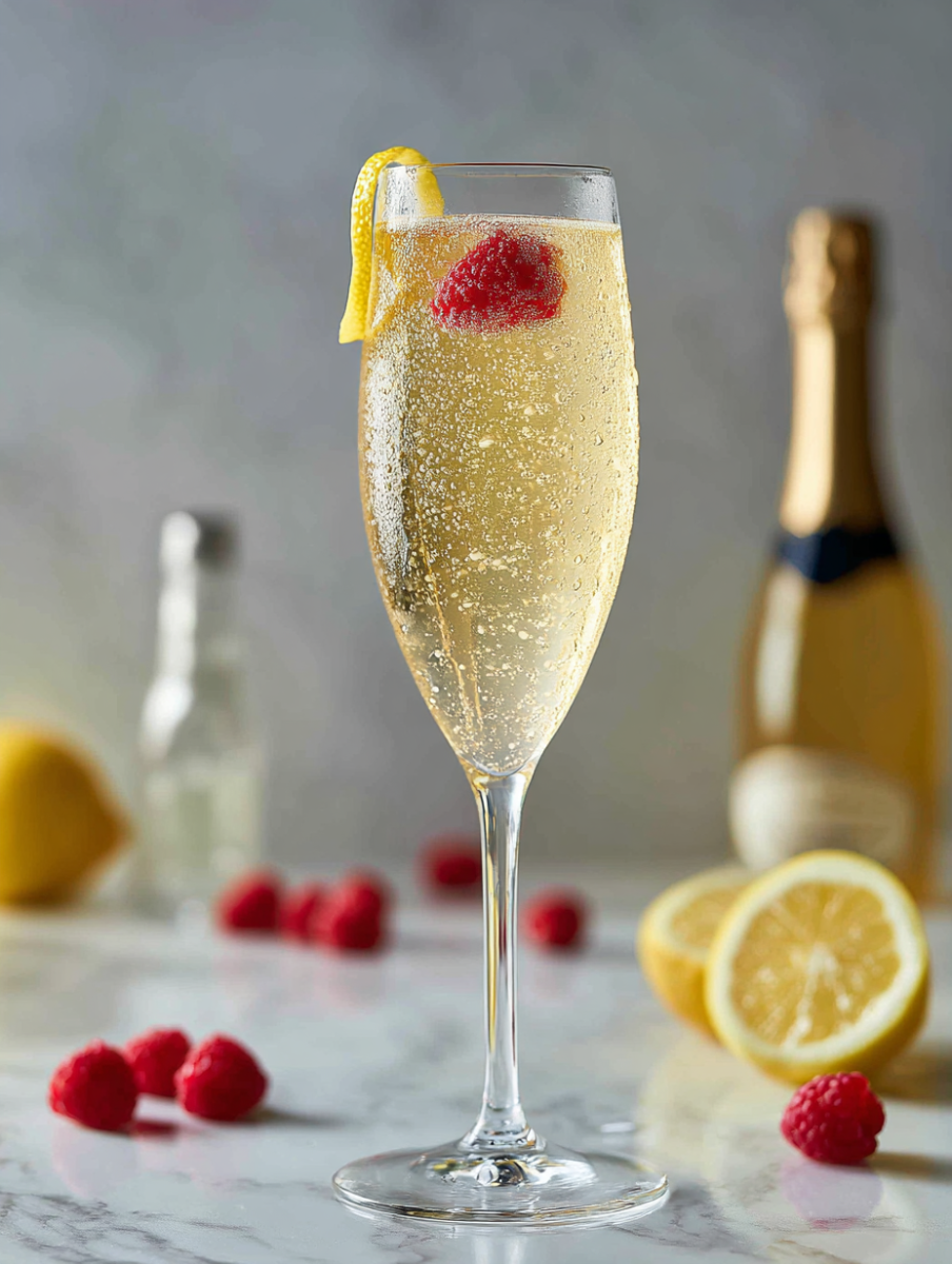 Festive Champagne Cocktails Recipe